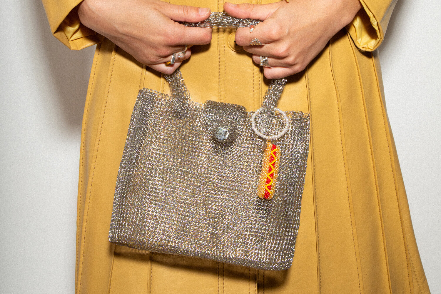 Mustard Mayhem Bag Charm by Susan Alexandra 4470 | BISSELL Parts